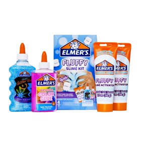 Elmer's Glitter Glue Slime Starter Packs, 3-Pack, Galaxy - Walmart.com