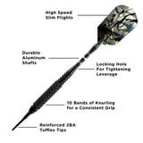 Viper Black Magic Soft Tip Dart Set, 10 Knurled Rings, 18 Grams ...