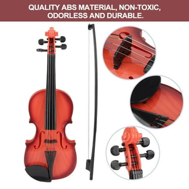 Kid’s Toy Violin with 4 Adjustable Strings and Bow - Musical Sounds ...