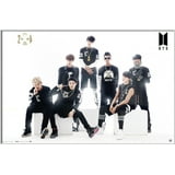BTS - Framed Music Poster (Black & White - Streetwear) (Size: 36" X 24 ...