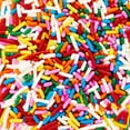 Great Value Rainbow Sprinkles 26 oz Colorful Dessert Topping for Cakes ...