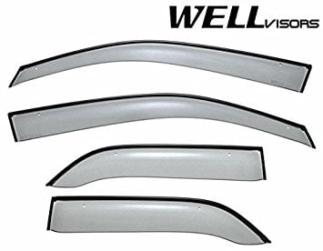 WellVisors Side Window Wind Deflector Visors - Lexus RX300 1999 2000 ...