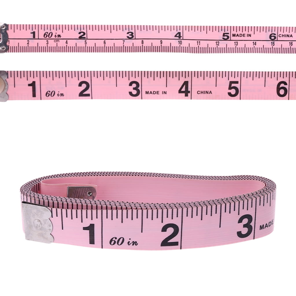 Buy CANKER 150cm 60 Vinyl Tape Measure Tailor tool cm/inch Clothes ...