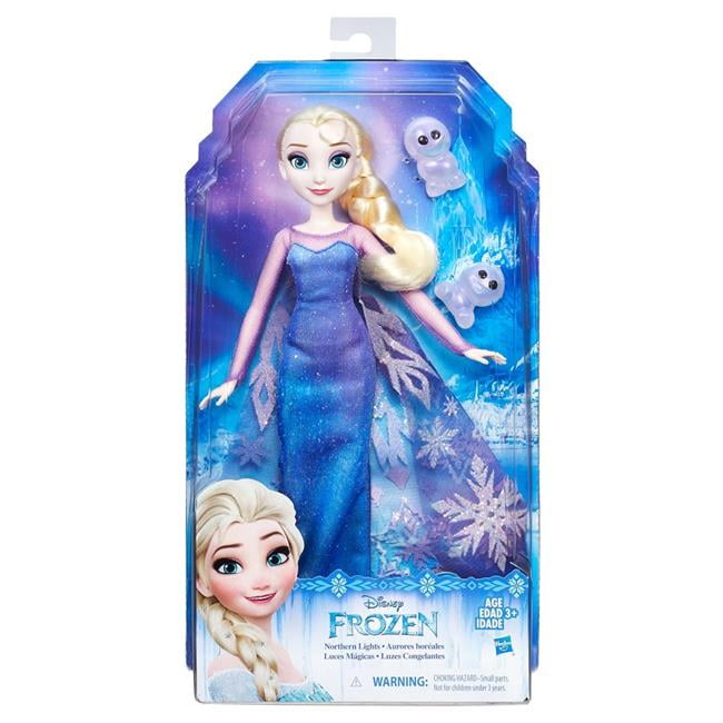 Hasbro HSBB9201 Frozen Northern Lights Elsa with Snowgies - Set of 4 ...