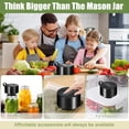 Electric Mason Jar Vacuum Sealer: Upgraded 3-in-1 Portable Vacuum ...