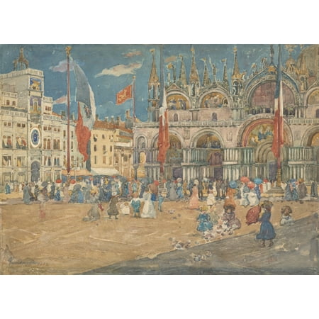 Piazza San Marco Poster Print (36 x 24) | Walmart Canada
