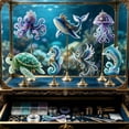 3D Beaded Kit, Mythical Octopus Bead Kit, Easy DIY Animal Beading Set ...