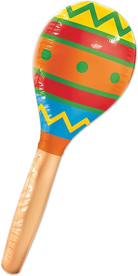 PMU 30 Inch Large Inflatable Maraca Decoration - Blow Up Accessories ...