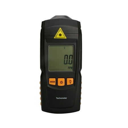 Portable Digital Laser Tachometer Non-contact LCD Tach RPM Meter RPM ...