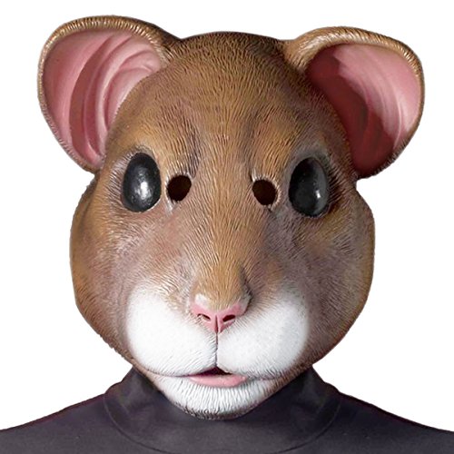Latex Adult Hamster Costume Mask - Off the Wall Toys - Walmart.com ...
