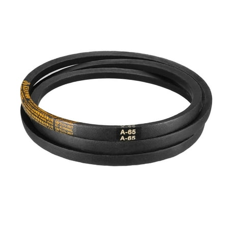 Uxcell A-65 Drive V-Belt Girth 65-inches Industrial Power Rubber ...