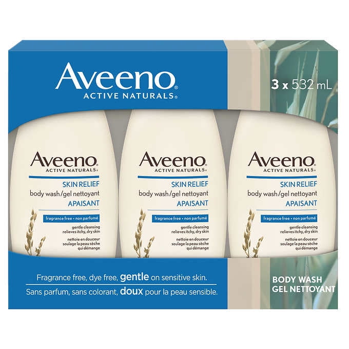 Click here for Aveeno Skin Relief Body Wash 532 Ml  3-Count 18 Fl... prices