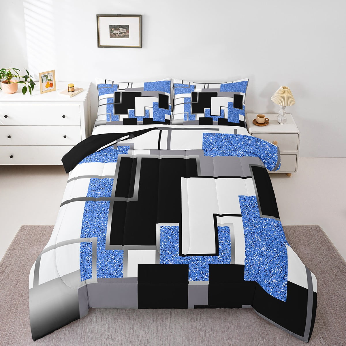 Click here for Yst Boys Abstract Bedding Sets Twin Size Geometric... prices