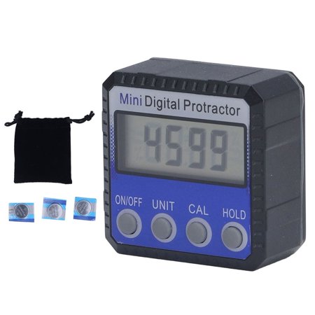 Digital Angle Gauge, Magnetic Digital Inclinometer 4 Units For Angle ...
