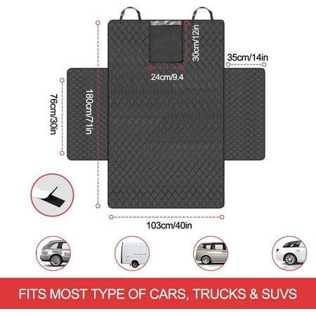 Universal Dog Car Boot Cover Trunk Cover for Most Cars Waterproof ...