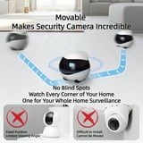 Enabot Home Security Camera EBO SE: 1080P Movable Indoor Cam Robot ...
