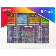 Pokemon Cards - Paldea Collection Box - QUAXLY (4 Packs, 1 Oversize ...