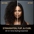 Moehair Professional 1.5” Hair Straightener - Walmart.com