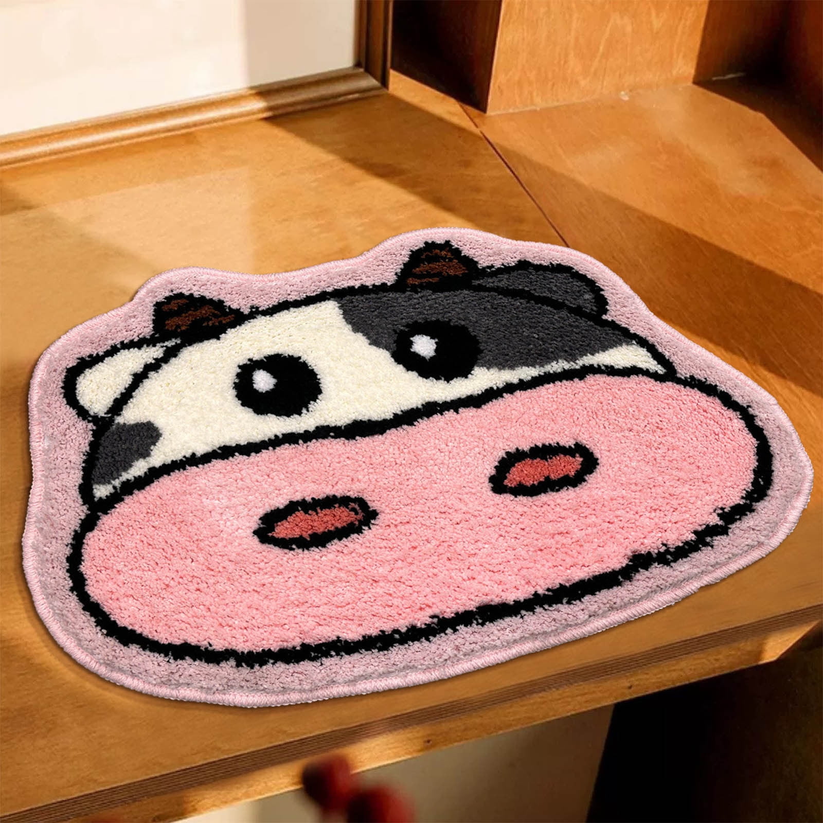 Click here for Wzzjkit Orange Cats Faux Cashmeres Floor Mat Home... prices