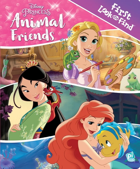 Disney Princess: Animal Friends (Board book) - Walmart.com