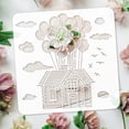1 pc PET Hollow Out Drawing Painting Stencils for DIY Scrapbook Album ...