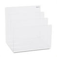 Kantek Clear Acrylic File Sorter, 3 Sections, 8-inch x 6.5-inch x 7.5 ...