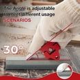Agiufgs Honing Guide All Metal Body Chisel, Adjustable Angle Sharpening ...