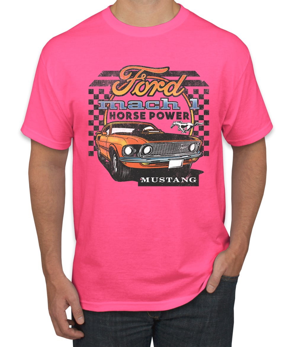 Ford Mustang Mach 1 Horse Power Classic Racing | Mens Cars and Trucks ...