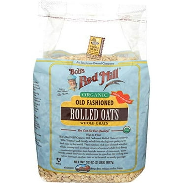Bob's Red Mill Organic Old Fashioned Rolled Oats, 16 oz - Walmart.com