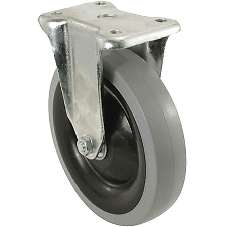 Shepherd Hardware 2 In. Heavy-Duty Cast-Iron Rigid Plate Caster 9182 ...