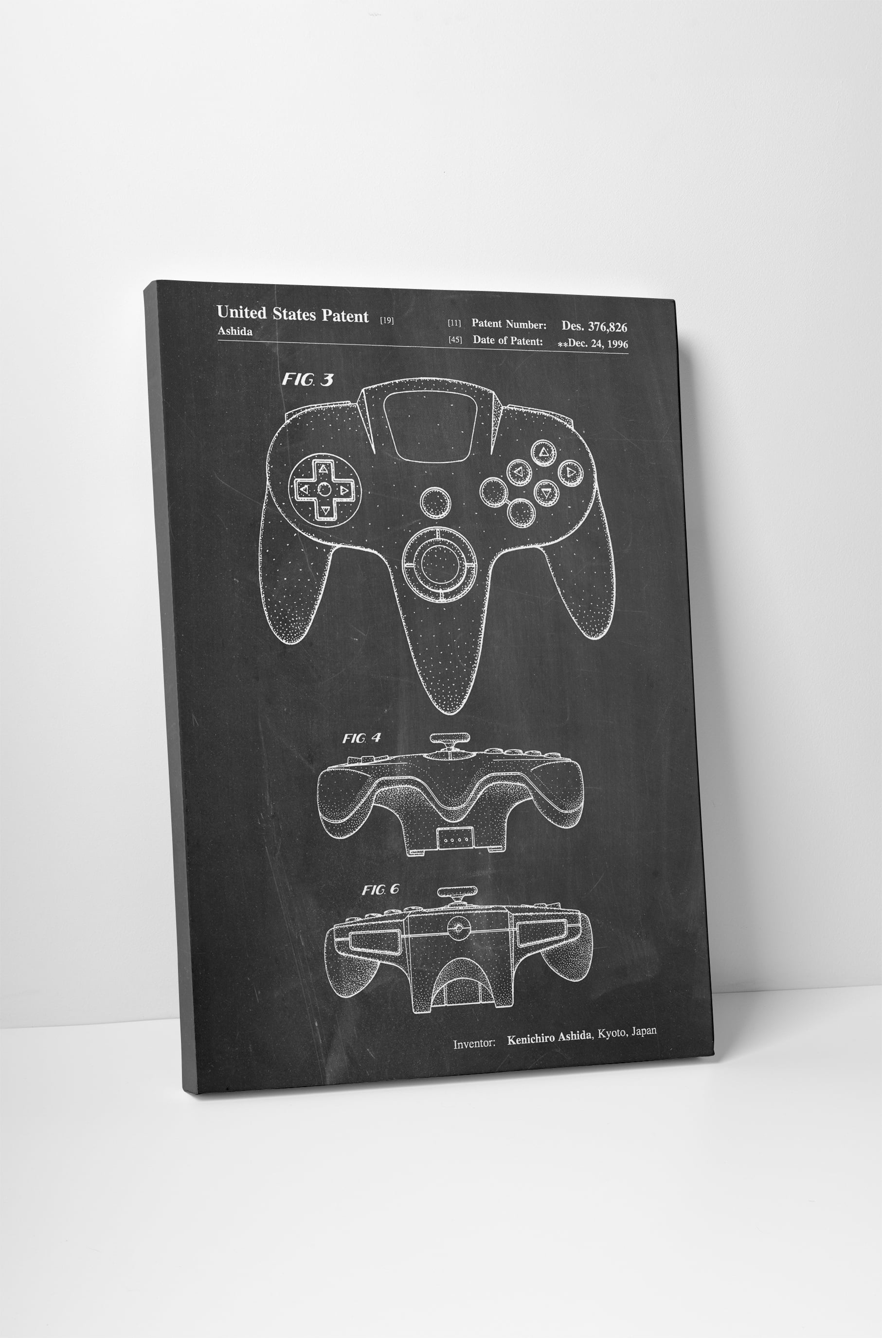 Black Xbox Controller Drawing