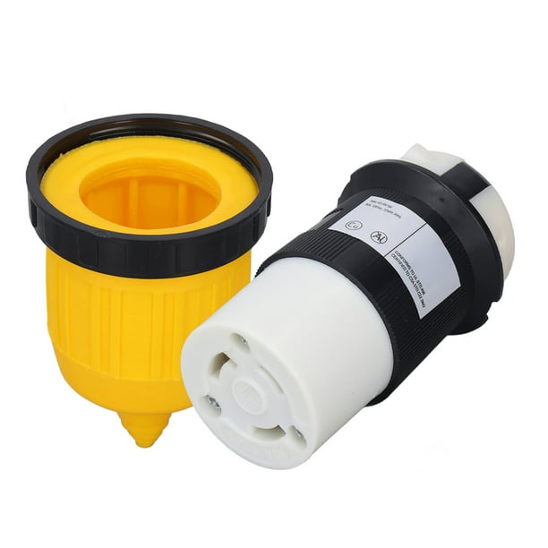 Power Cord Plug Cover, Ergonomic Design Locking Connector Secure Wire ...