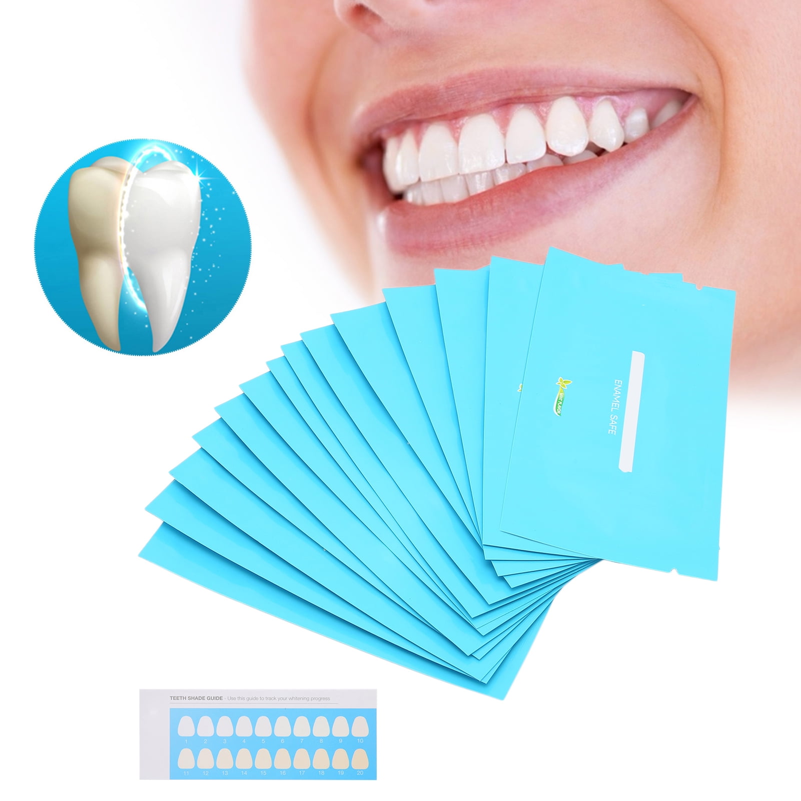 Kit De Blanqueamiento Dental, Fobid Mal Aliento Tiras Blanqueadoras De ...