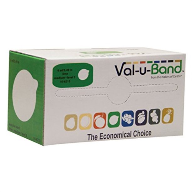 Val-U-Band Low Powder Exercise Fitness Band - 6 yard - Walmart.com