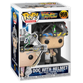 Funko POP! Movies: Back to the Future - Doc w/ Helmet - Walmart.com