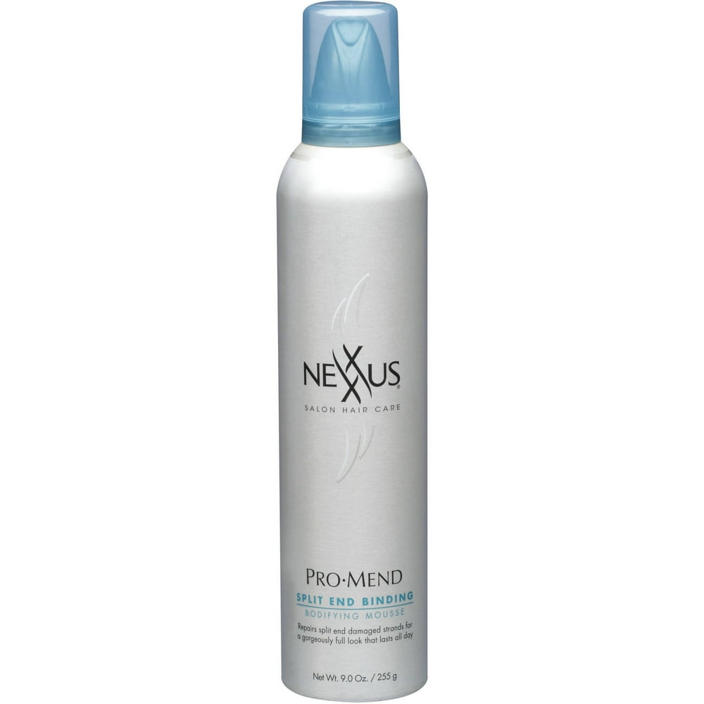 Nexxus Pro Mend Split End Binding Bodifying Mousse, 9 oz - Walmart.com ...