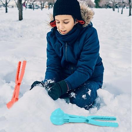 XZNGL Winter Snowball Poop Clips For Children Outdoor Snowball Fights ...