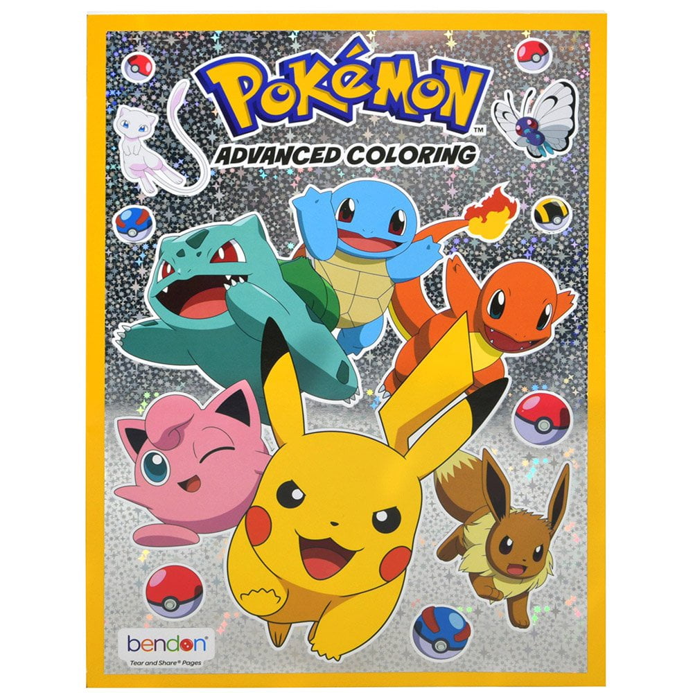 Pokemon Advanced Coloring Book - Walmart.com