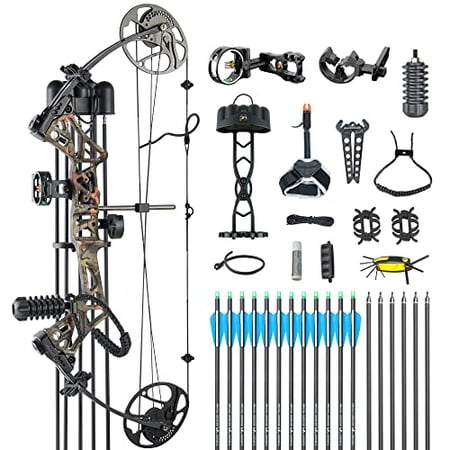 HYF Adult Compound Bow Package,USA Gordon Limbs,Fully Adjustable 19-30 ...
