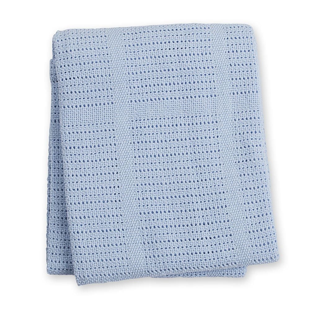 Click here for Lulujo - Baby Knitted Cotton Cellular Blanket prices