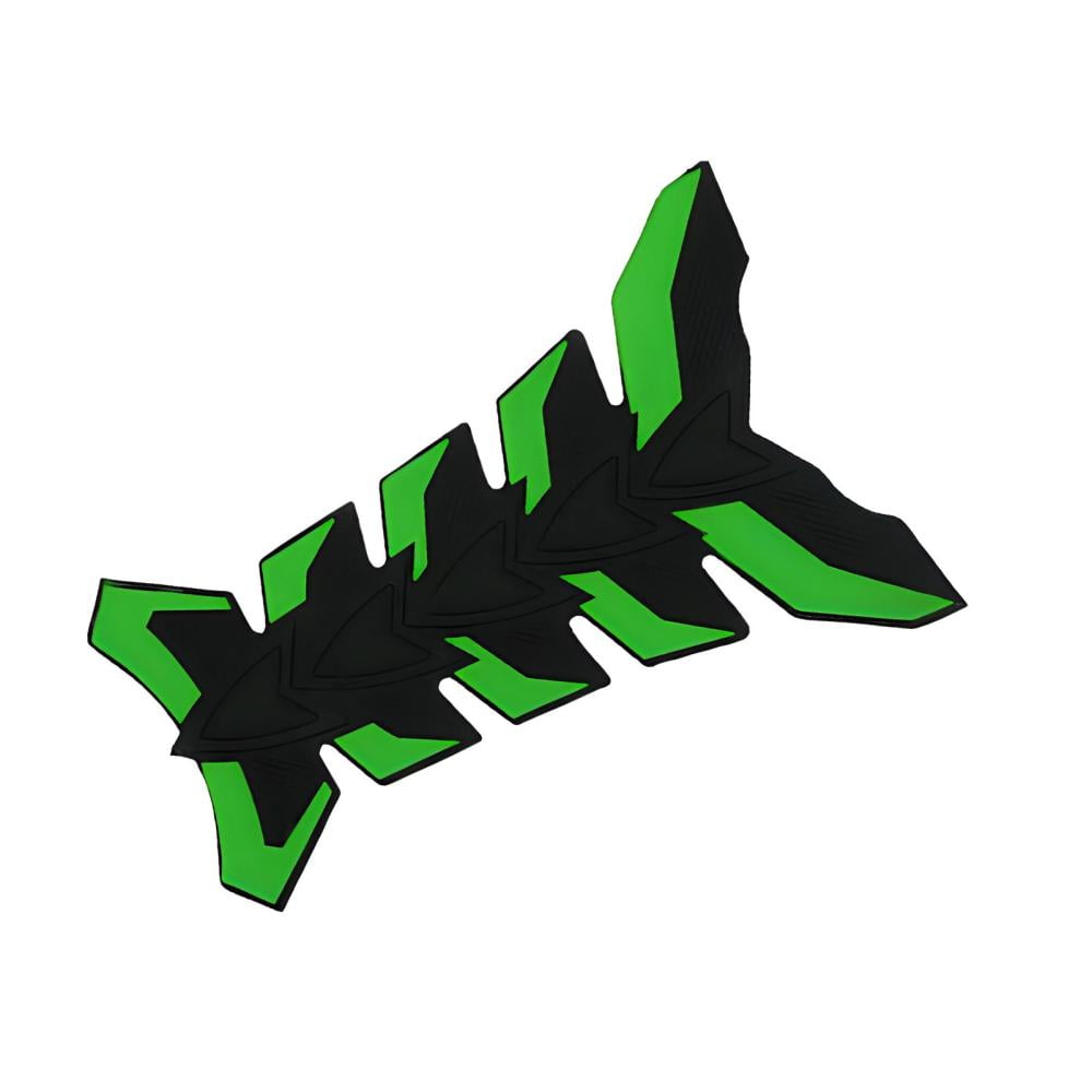 Motorcycle Tank Pad | 3D Fishbone Pattern Motor Bike Stickers Decals ...