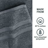 Mainstays 6-Piece Performance Bath Towel Set, Super Soft Quick Dry ...