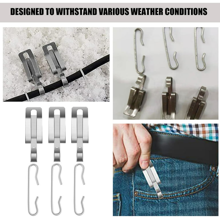 Pipe Gutter Cable Clips Heat Cable Clips and Spacers Heating Cable Hook Hot Clip Aluminum