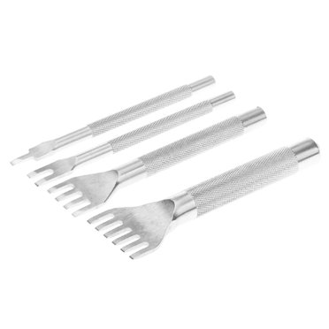 7pcs Leather Craft Stitching Groover Skiving Edger Beveler Leather ...