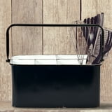 Creative Co-Op Distressed Metal Storage Caddy with 6 Compartments and ...