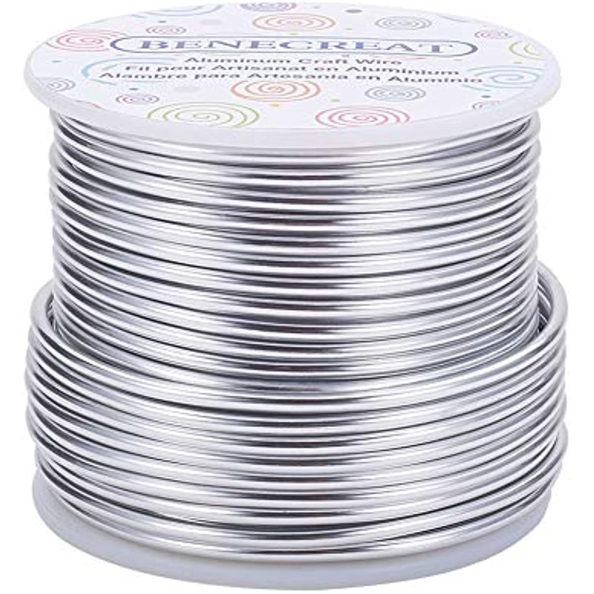 10 Gauge Jewelry Craft Aluminum Wire 80 Feet Bendable Metal Sculpting ...