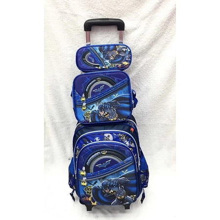 Kids Trolley Bags For School Backpack With Wheels Children School ...