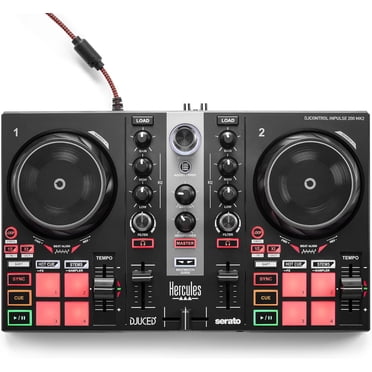 Pioneer DJ DDJFLX2 AlphaTheta Compact 2-Channel DJ Controller - Black ...