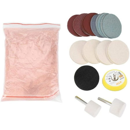 Cerium Oxide Glass Polishing Kit, Glass Scratch Removal Kit Cerium ...