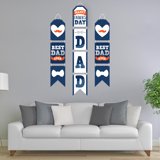 Big Dot of Happiness Happy Father's Day - Hanging Vertical Paper Door ...